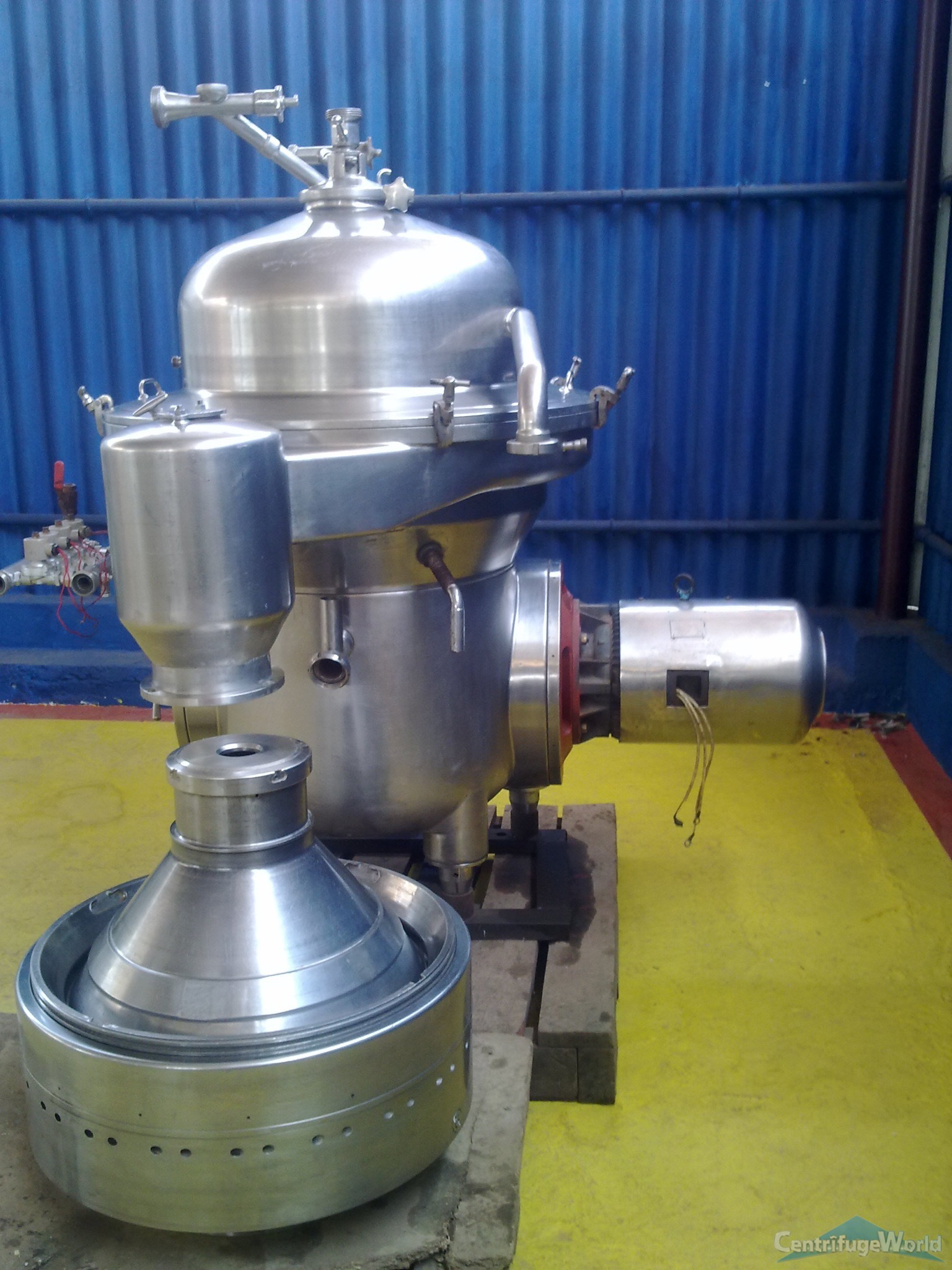 Disc Stack Separator Repair - Centrifuge World: We Repair, Buy & Sell ...