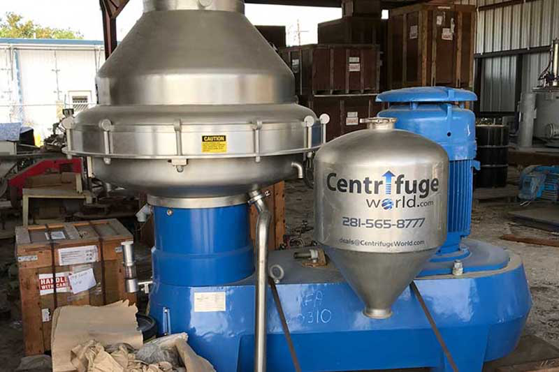 Disc Stack Separator Repair - Centrifuge World: We Repair, Buy & Sell ...
